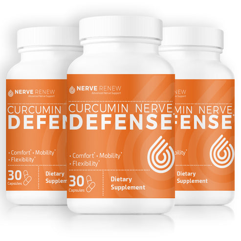 Curcumin Nerve Defense (3 bottles) – Nerve Renew