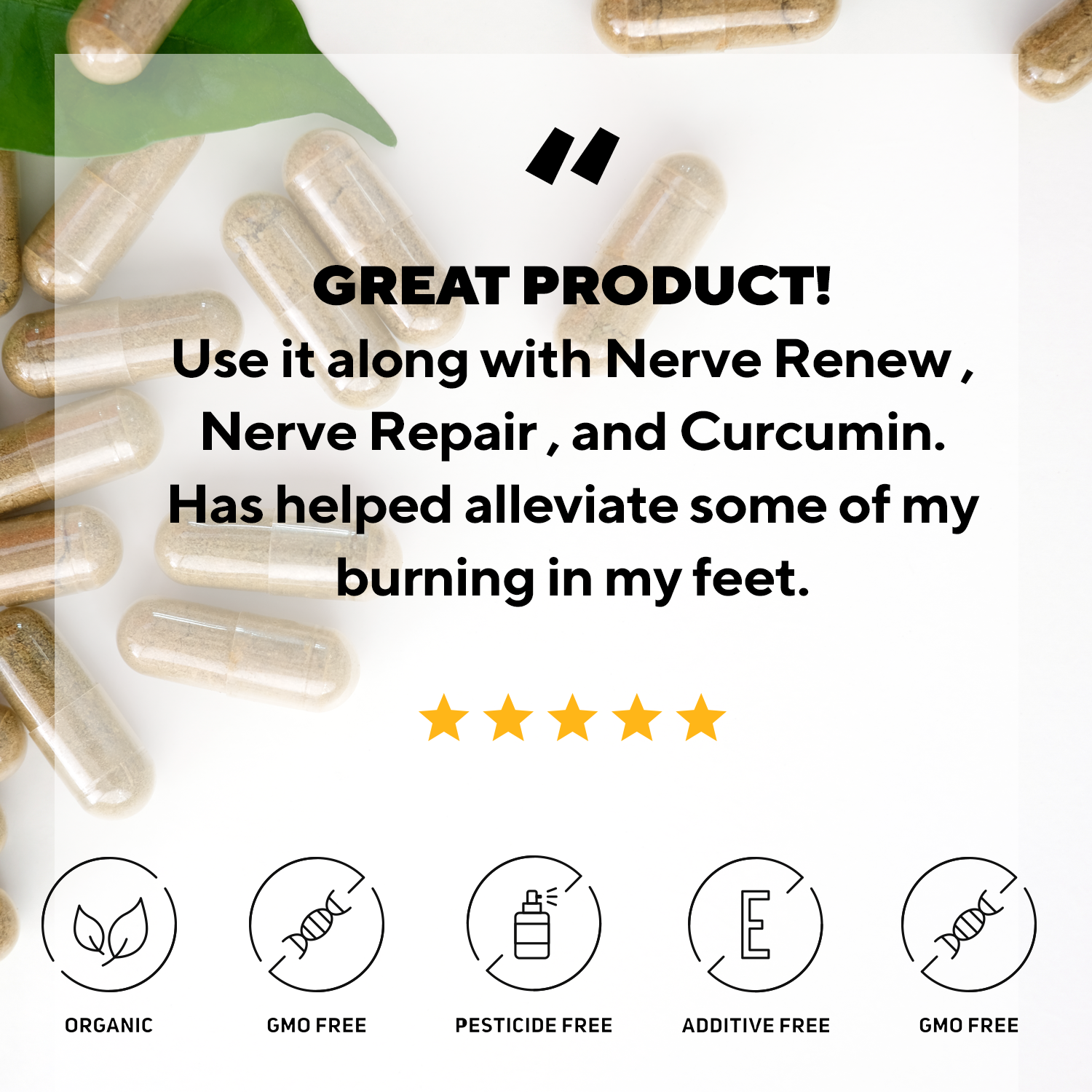 Nitric Oxide Booster ~ Blood Flow Support for Nerve Relief – Nerve Renew