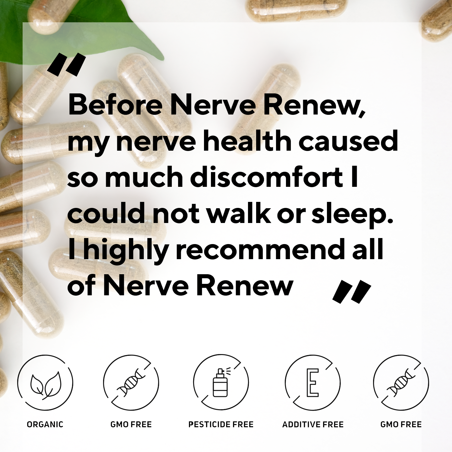 Nerve Renew ~ Total Nerve Care Bundle ~ Relieve Pain, Numbness, Tingling