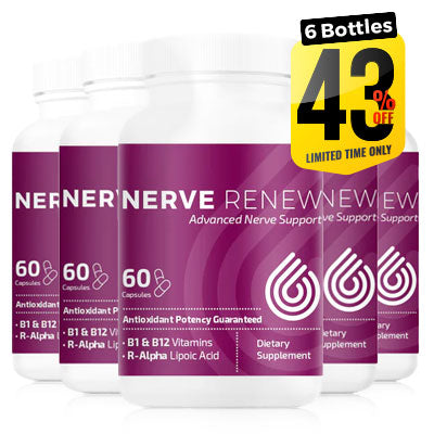 Nerve Renew (6 Bottles) - Advanced Nerve Support Formula
