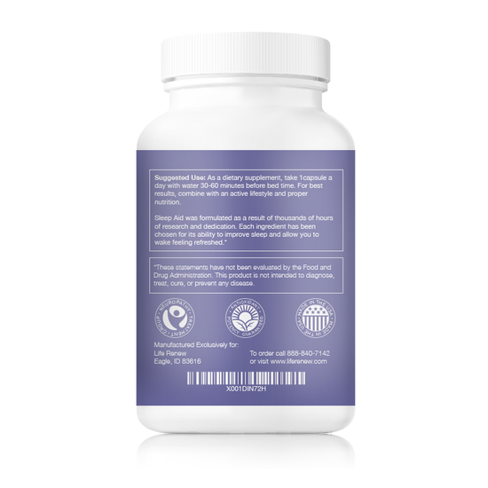 Nerve Renew Sleep Aid ~ Herbal Sleep Enhancer for nerve pain